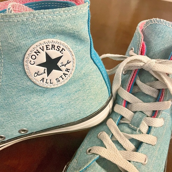 Converse | Shoes | Converse All Star Chuck Taylor Double Tongued High ...